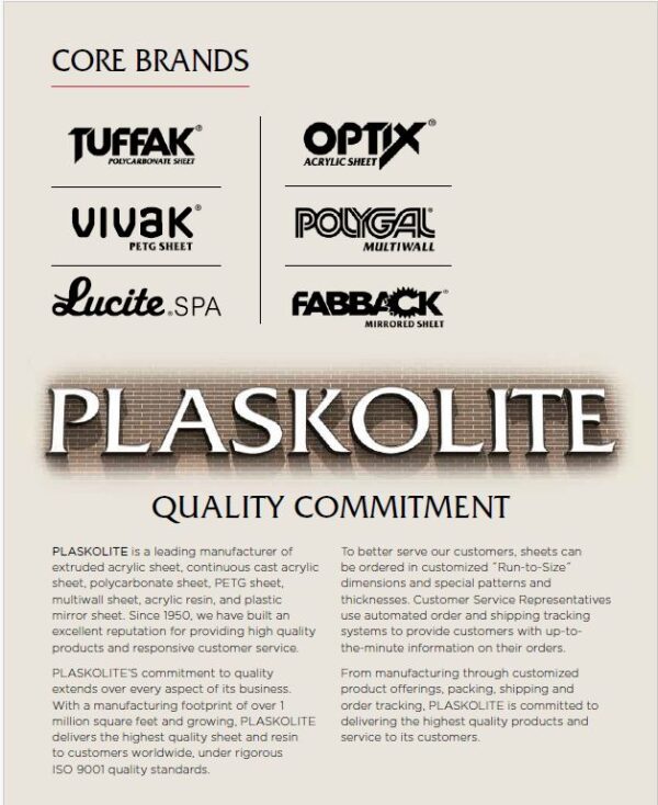 Product Brochures and Spec Sheets - OCIP